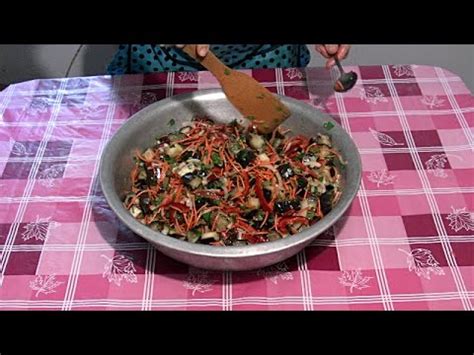Баклажаны по корейски (Можно на зиму). - YouTube