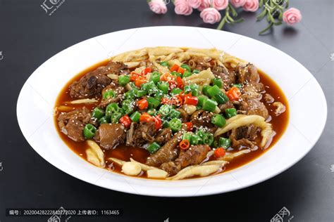 面鱼炒鸡 中国菜系 食品餐饮 摄影素材 汇图网www huitu