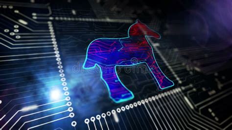 Trojan Virus Cyber Crime Symbol Loop Concept Stock Video Video Of Privacy Digital 322735281