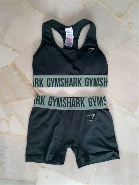 Gymshark Matching Set Womens Fashion Activewear On Carousell