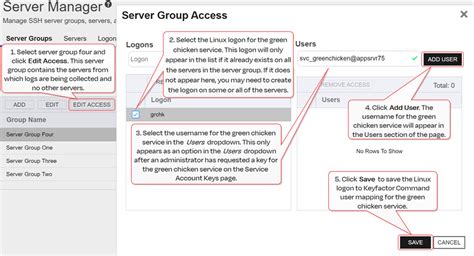 Service Account Key Operations