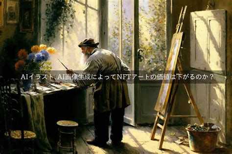 Aiイラスト、ai画像生成によってnftアートの価値は下がるのか？ カメラを構えて