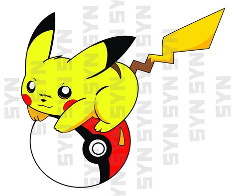 Pikachu 2 Designs Cute Anime Uwu Pokemon High Quality Png Digital Images Etsy