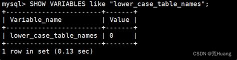 【linux】环境设置mysql表名忽略大小写mysql 忽略大小写 Csdn博客