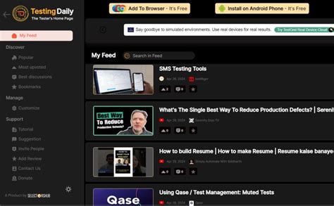 Testing Daily The Testers Home Page On Linkedin Softwaretesting Testingdaily