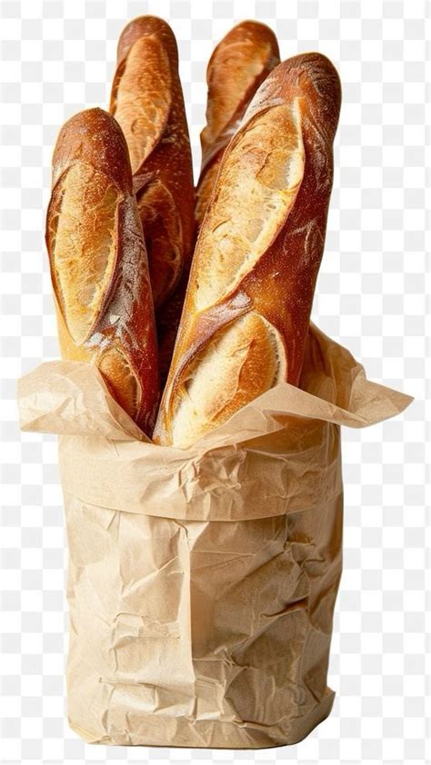 пакет с багетами пнг In 2025