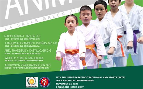 Lsgh Karatedo Team Wins 5 Medals At Pkts Karate Open Championship La