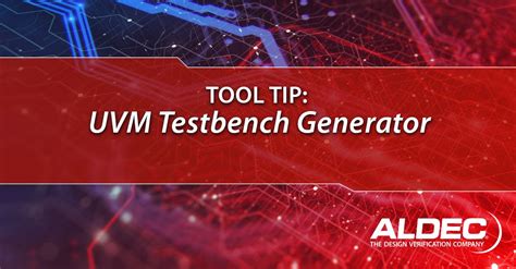 Aldec On Linkedin Productivity Through Methodology Aldec Adds Uvm Generator To Riviera Pro™…