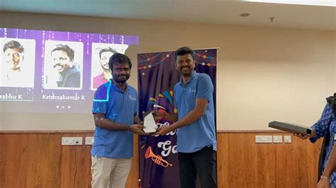 Krishnakumar R Linkedin‘de Work Thankyou Recognition