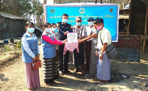 ဇီးကုန်းမြို့နယ် ဘေးအန္တရာယ်ဆိုင်ရာ စီမံခန့်ခွဲမှုဦးစီးဌာနမှ မီးဘေးသင့