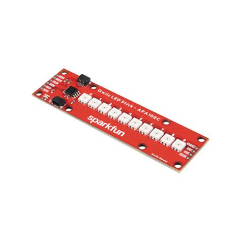 sparkfun led stick qwiic ready micro robotics