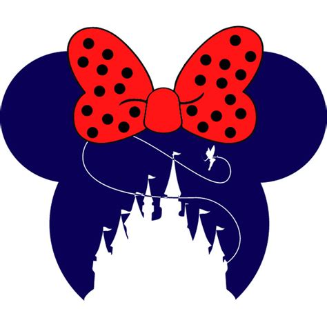 Minnie Head Castle Svg Disney Minnie Mouse Svg Minnie Clip Inspire