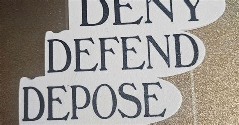 deny defend depose sign ams needed by robin download free stl