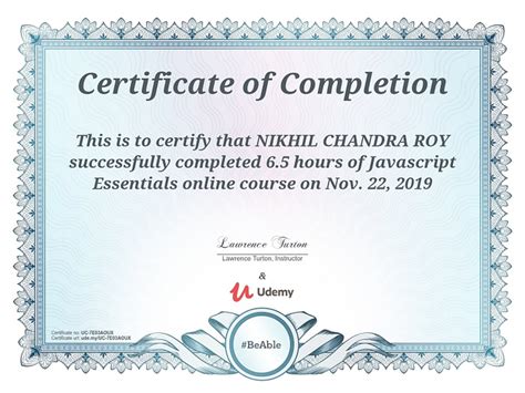 Udemy Certificate Designs Themes Templates And Downloadable Graphic Elements On Dribbble