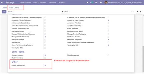 Hide Product Margin In Sale Order V14 Store