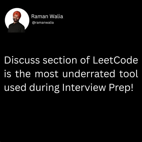 How To Use Leetcode Discuss Section To Improve Raman Walia Posted On