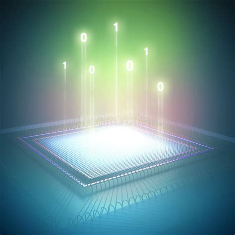 Binary Code Stock Illustration Illustration Of Circuit 32932418