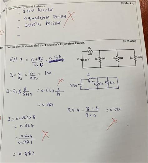 Solved List Any Four Types Of Resistors Ideal Resistor