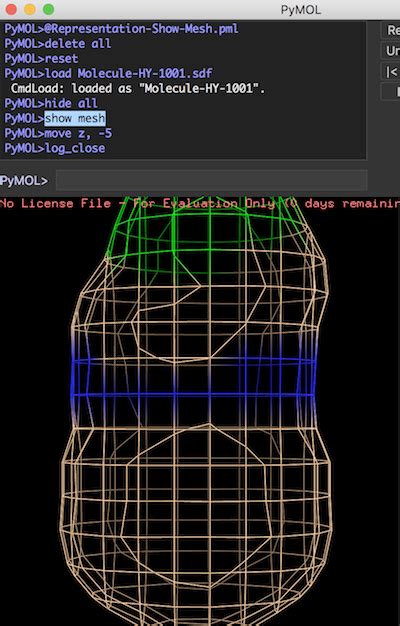 Show Mesh Presentation Command