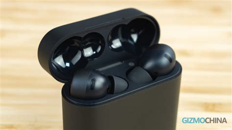 Xiaomi Mi Air Pro ANC Earbuds Hands On Matte Finish Gives A Premium Feel Gizmochina