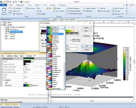 نرم افزار حرفه ای رسم نمودار برای ویندوز Golden Software Grapher 12