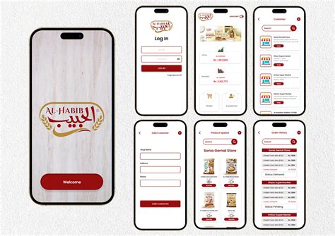 Al Habib App Uiux Designing Behance