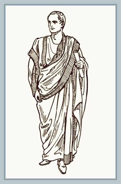 Dibujo Para Colorear Hombre Romano Imprimibles Romanos Trajes Porn