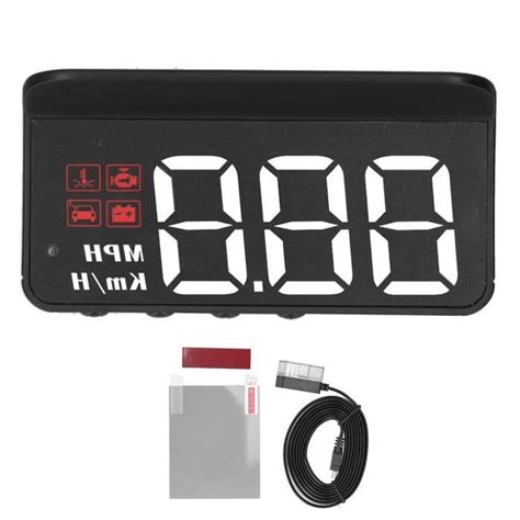 GOTOTOP Projecteur HUD Affichage Tête Haute Hud de Pare brise