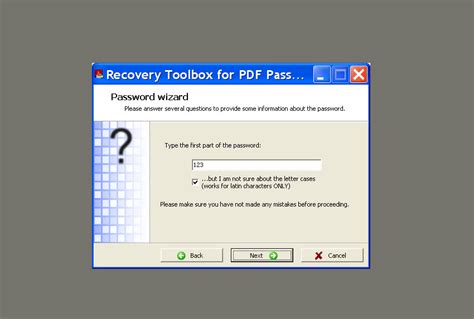 Recovery Toolbox For Pdf Password Retrieve Pdf Password Flexibly