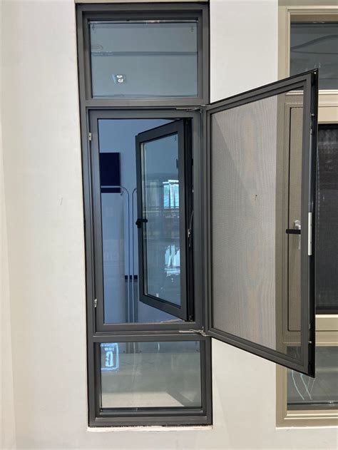 Powder Coating Swing Door And Side Hung Aluminum Profile Window With