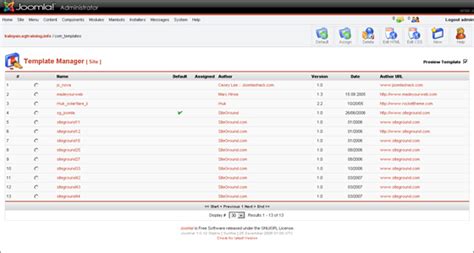 Joomla Tutorial How To Install Joomla 1 0 Templates Manually