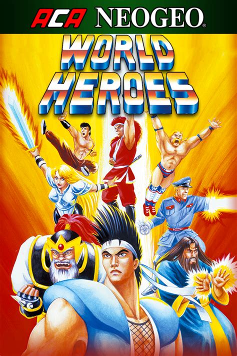 World Heroes Cover Or Packaging Material Mobygames