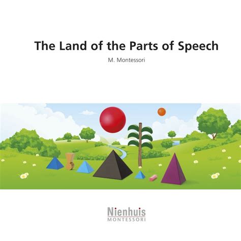 Страната на частите на речта Nienhuis Montessori Bulgaria