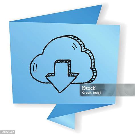 Gambar Doodle Awan Internet Ilustrasi Stok Unduh Gambar Sekarang