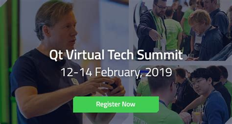 Qt Virtual Tech Summit Registration Is Open