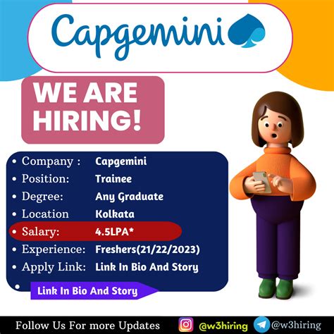 Capgemini Off Campus Drive 2023 For Trainee Freshers Any Graduate