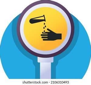 Crushing Hand Concept Health Hazard Vector Stock Vector Royalty Free