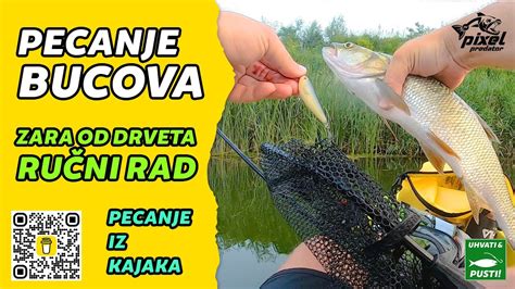 Pecanje bucova na zaru od drveta ručni rad Pecanje iz kajaka YouTube