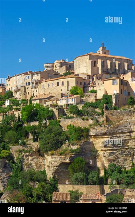 Gordes Vaucluse Provence France Stock Photo Alamy