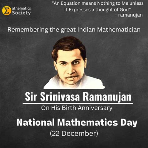 Mathematics Society On Linkedin Mathematics Mathematicsday