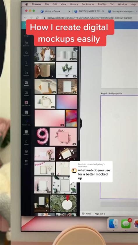 How I Create Digital Mock Ups Easily Canva Design Tips Tips For