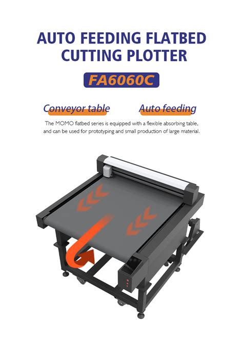 Graphtec Automatic Feeding Flatbed Cutter Plotter Vinyl Cutting Machine OEM