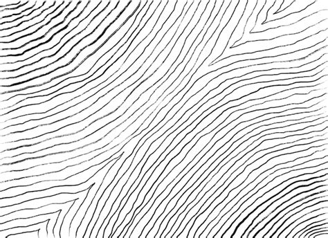 Ilustración De Textura Abstracta De Líneas Curvas Dibujo A Mano Sobre