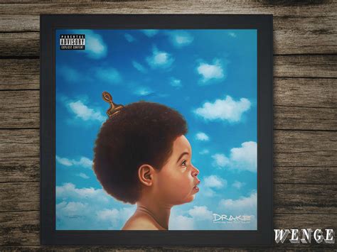 Hiphop Rap Album Canvas Poster In A Wooden Frame Unique T Etsy