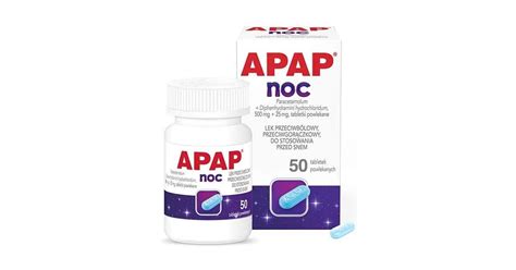 Apap Noc 50 Tabletek A Manada