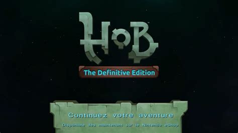 Hob: The Definitive Edition démo (Nintendo Switch) | фигаronron ...