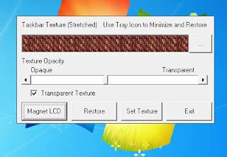 Windows 7 Taskbar Texture Peatix