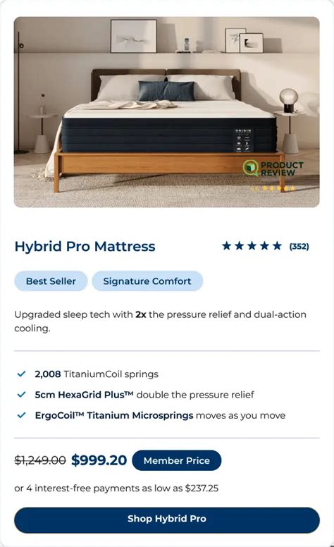 Origin Timber Wooden Bed Frame Origin Mattress Australia