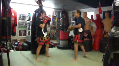 Teep Left Right Female Muay Thai Youtube