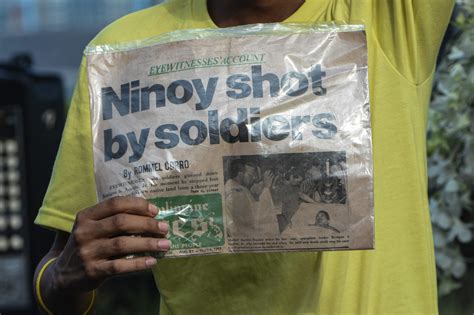 In Photos Ninoy Aquino Day Marked In Naia The Airport Where He Was Killed